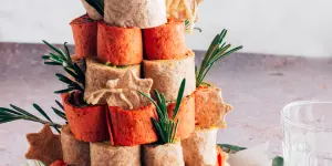 10 x kidsproof kersthapjes - kerstdiner op school - Uit Paulines Keuken