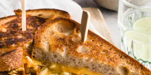 Kimchi tosti - Uit Paulines Keuken