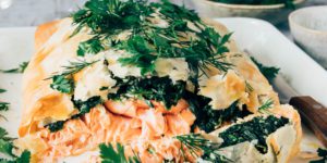 Zalm in filodeeg - Uit Paulines Keuken