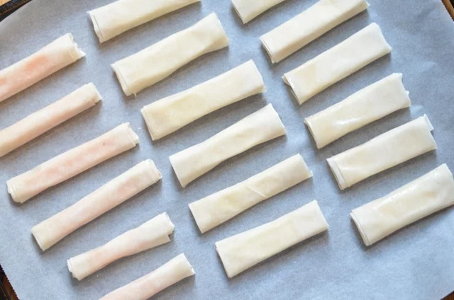 Kaasstengels van Filodeeg uit de oven - Uit Paulines Keuken