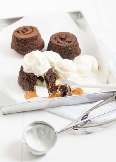 Pindakaas lava cakes - Makkelijk recept - Uit Paulines Keuken