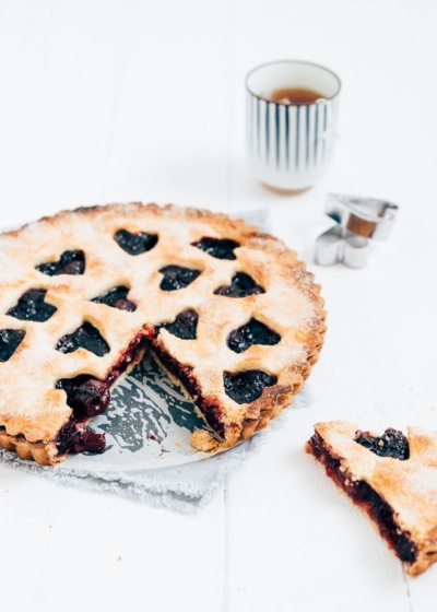 Kersentaart (makkelijke fruittaart) % Uit Paulines Keuken