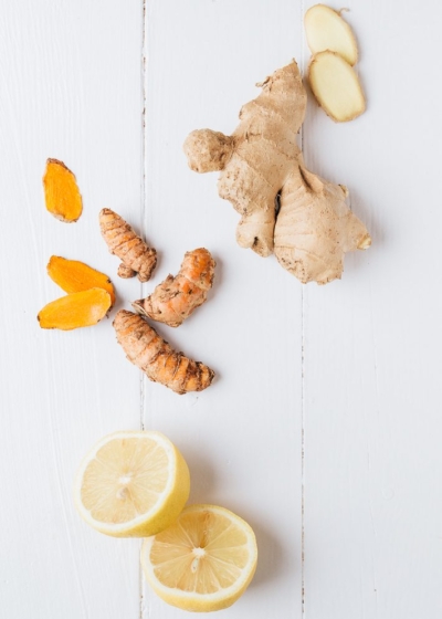 Gember shot met citroen en kurkuma - Uit Pauline's Keuken