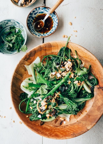 Homemade seroendeng met Aziatische groenten - Uit Pauline's Keuken
